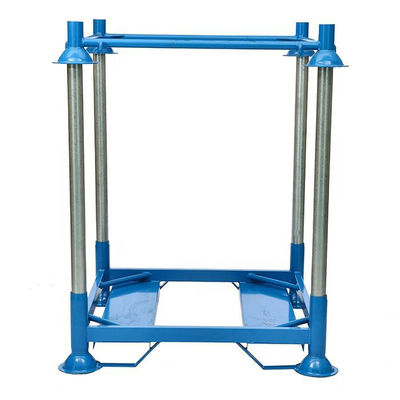 Round Post Foldable Stacking rack Demountable Stacking rack For ...