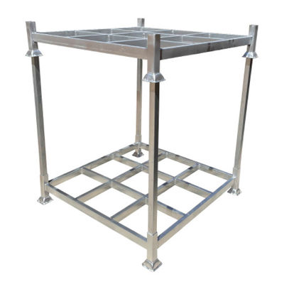 Square Tube Foldable Stacking rack Demountable Stacking rack For ...