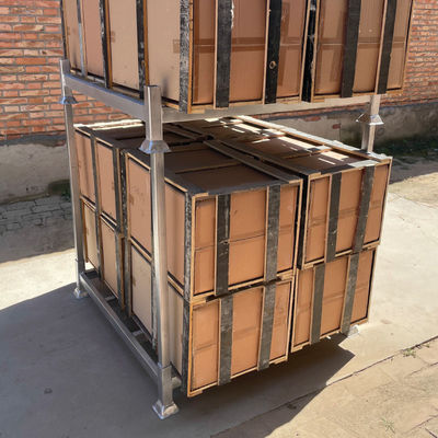 Square Tube Foldable Stacking rack Demountable Stacking rack For ...