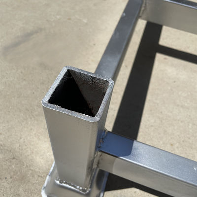 Square Tube Foldable Stacking rack Demountable Stacking rack For ...