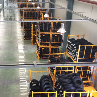 Pallet Stacking Rack For Tire Warehouse Storage Tire Rack