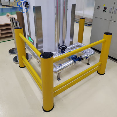 Building Post Anti-Collision Guardrails Warehouse Safety Barrier ...