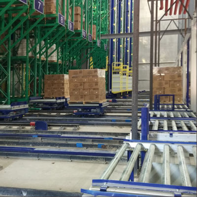 Handling & Palletizing System Warehouse Storage Rack Pallet Conveyor System