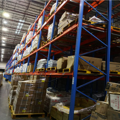 FILO Warehouse Push Back Pallet Rack STEEL Q235b Easy Assemble