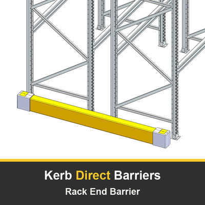 Kerb Direct Barriers Rack End Guard Racking upright Protector safety ...
