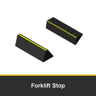 Forklift Stop Warehouse Storage Rack Flexible Anti Collision System FS ...
