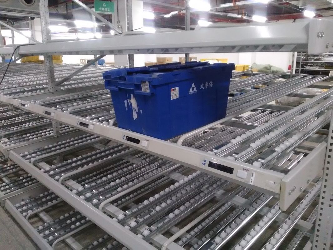 Q235 Steel Carton Flow Racking System Used Assembly Workshop