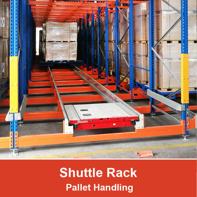 Intelligent Radio Shuttle Rack System For Warehouse Pallet Handling ...