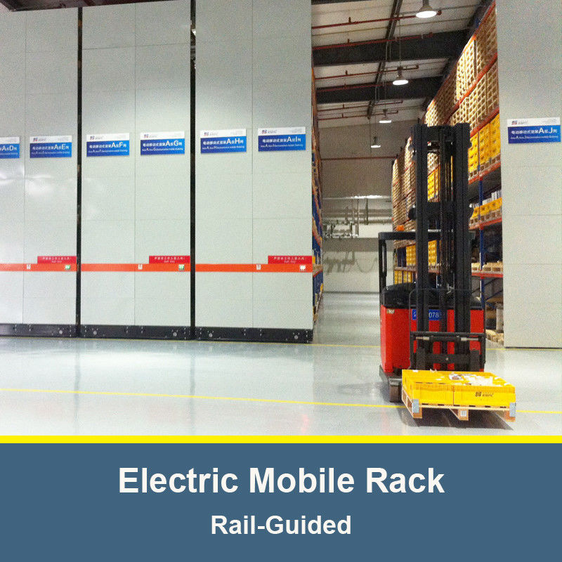 Electric Mobile Rack System（Rail-Guided）Warehouse Storage Rack，www ...