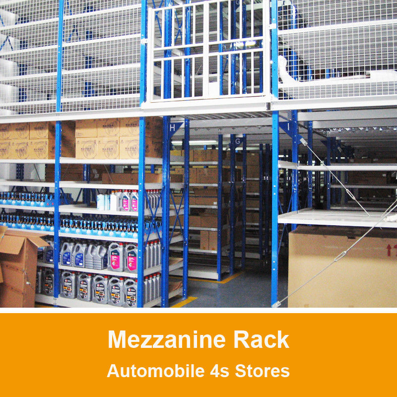 Mezzanine Racking for automobile 4s stores Multi-Tier Rack Warehouse ...