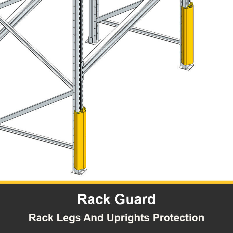 Rack Guard Rack protectors Anti-Collision Guardrails Warehouse Safety ...