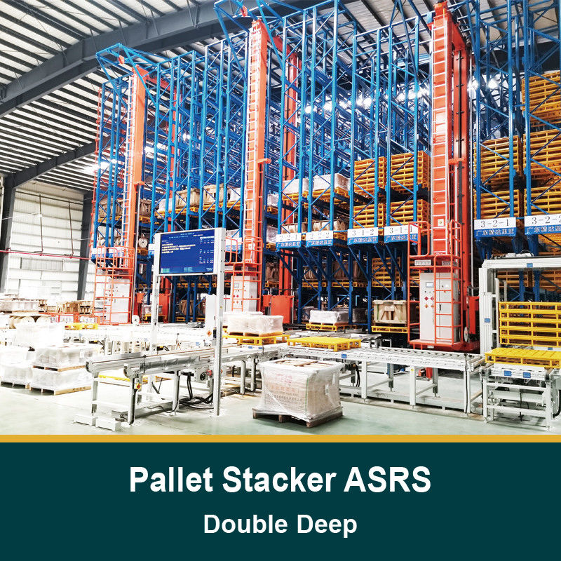 Double Deep Pallet Stacker ASRS, Automatic Storage and Retrieval System, www.heavyracking.com