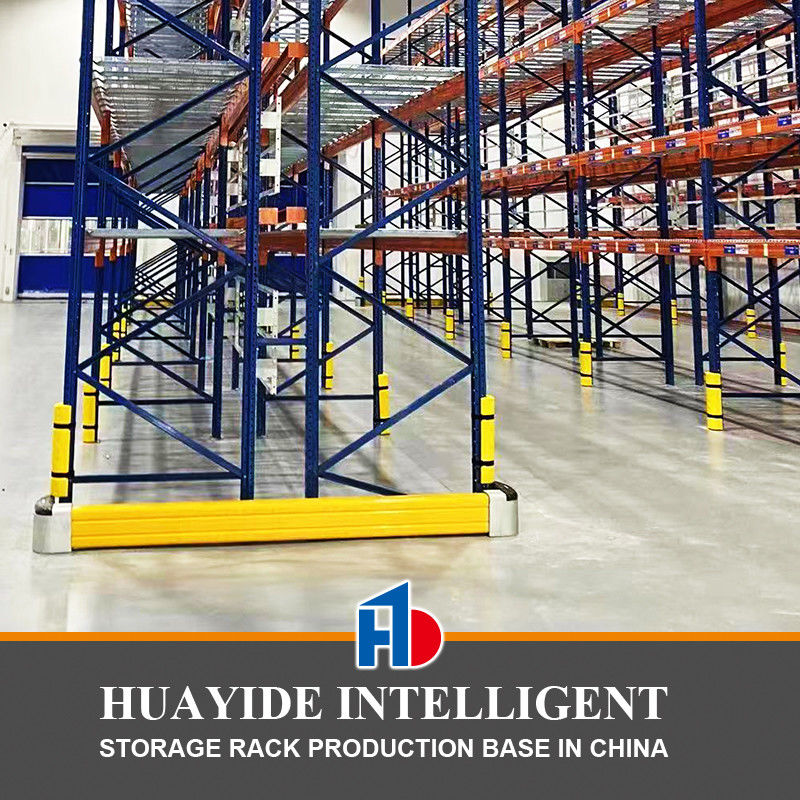 Rack End Protector Safety Barrier Warehouse Flexible Anti-Collision ...