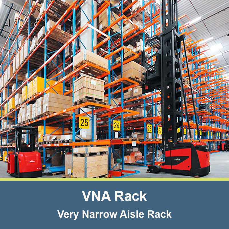 VNA Rack Very Narrow Aisle Heavy Duty Rack VNA Pallet Racking Warehouse ...