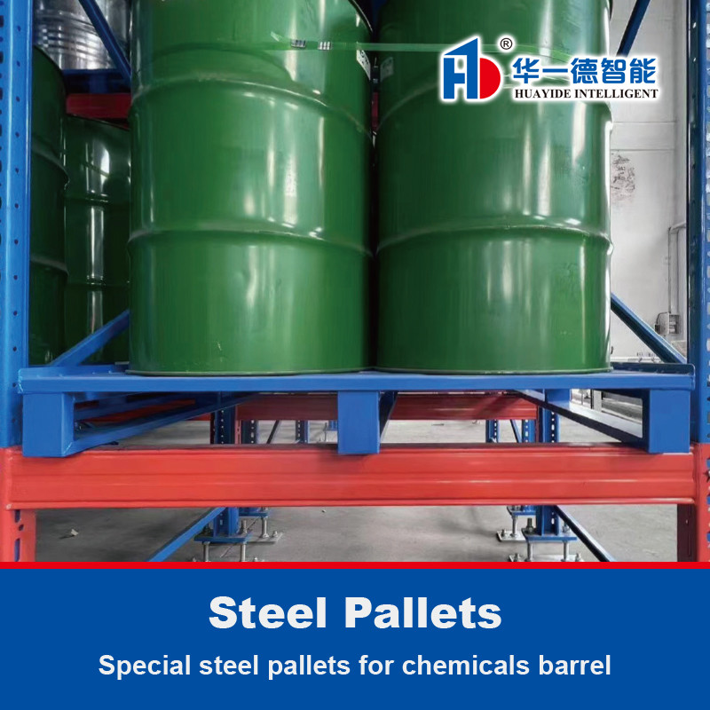 Special steel pallets for chemicals barrel Iron Pallet Metal Pallets ...