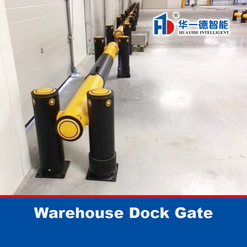 Warehouse Dock Gate Anti-Collision Guardrails Warehouse Safety Barrier ...