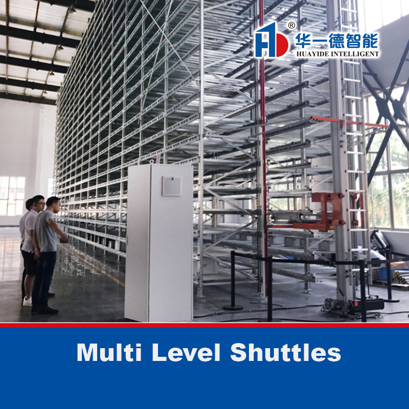 Multi Level Shuttles Miniload stacker crane ASRS automatic Box Picking ...