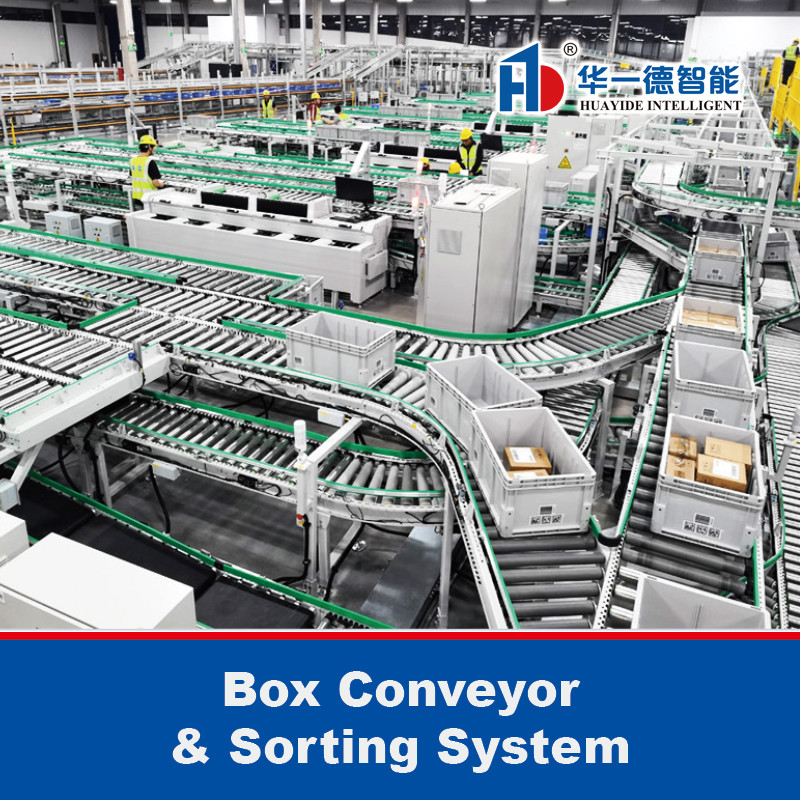 Carton Sorting Conveyor System Flexible Gravity Roller Conveyor System ...