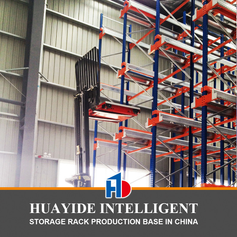 Radio Shuttle Rack Cart And Forklift (AGV) System Fully Automated Fifo ...