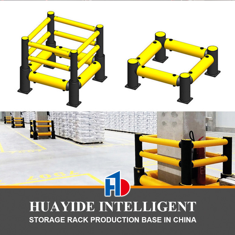 A56: HC MC Polygon Anti-Collision Guardrails Warehouse Safety Barrier ...
