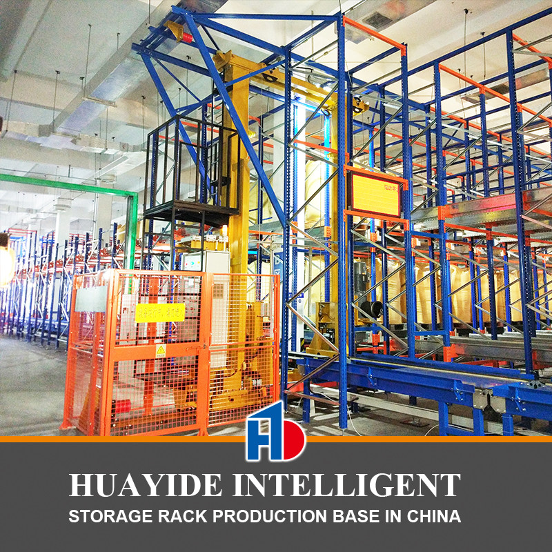 B19 Stacker Crane Pallet Shuttle Rack For Warehouse Automatic Racking ...