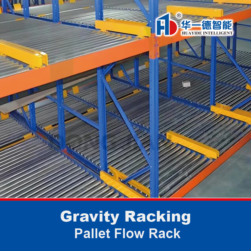 Gravity racking Pallet flow rack Warehouse Storage Rack