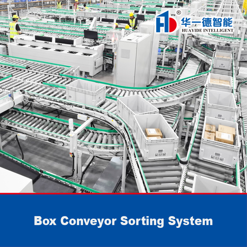 Carton Box Conveyor Sorting System Flexible Gravity Roller Conveyor ...