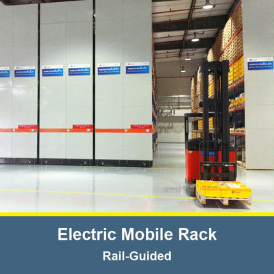 Electric Mobile Pallet Rack Rail Free Racking Warehouse Storage Rack ...