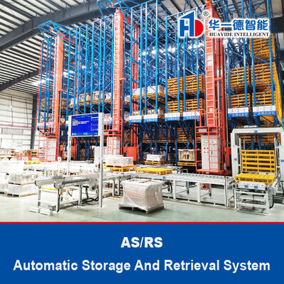 U-Turn Stacker Crane Curve Rail Type S/R Machine ASRS Automatic Storage ...